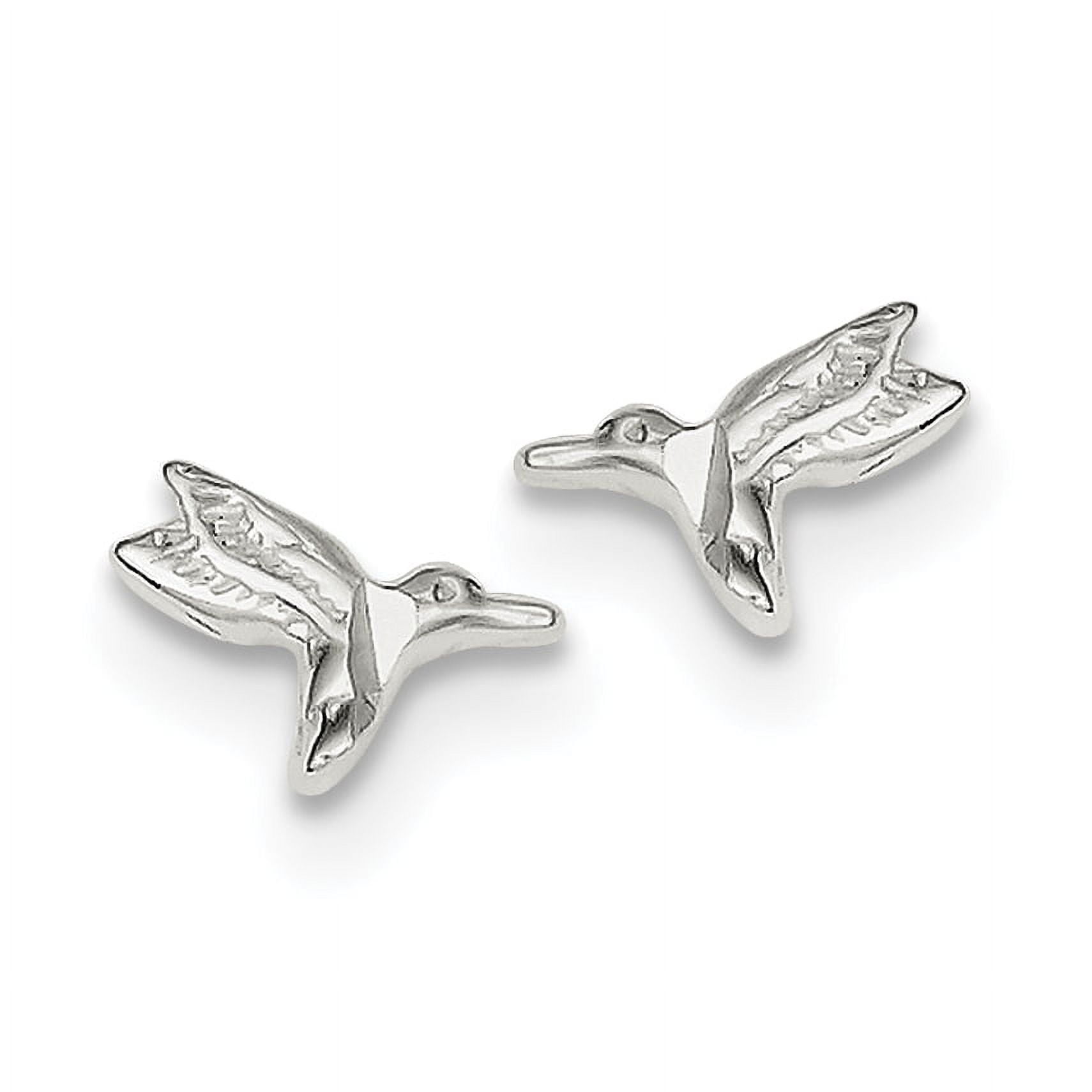 Primal Silver Sterling Silver Hummingbird Post Earrings - Walmart.com