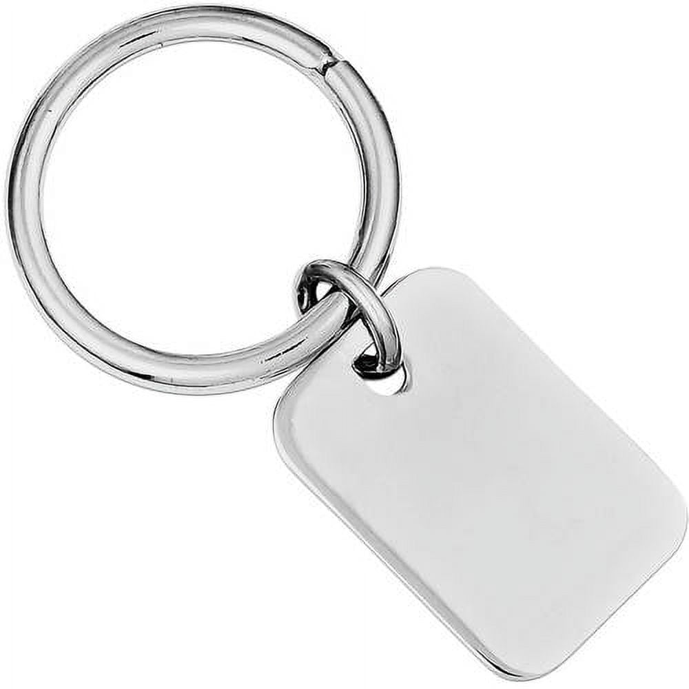 Primal Silver Sterling Silver Rhodium-plated Key Chain - Walmart.com