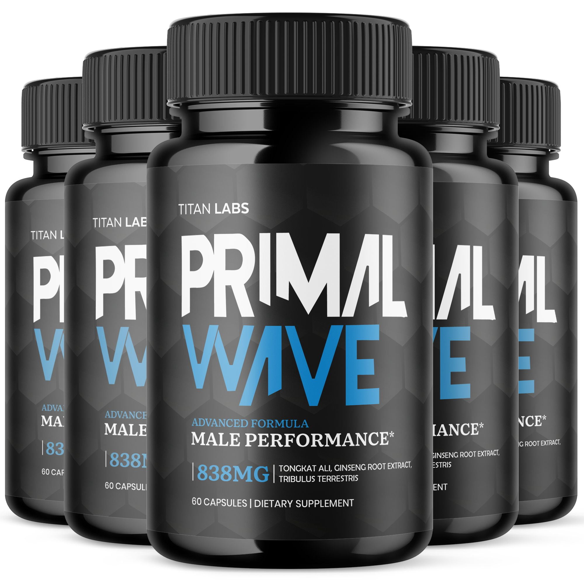Primal Wave Advanced Formula Natural Supplement Pills for Max Strength ...