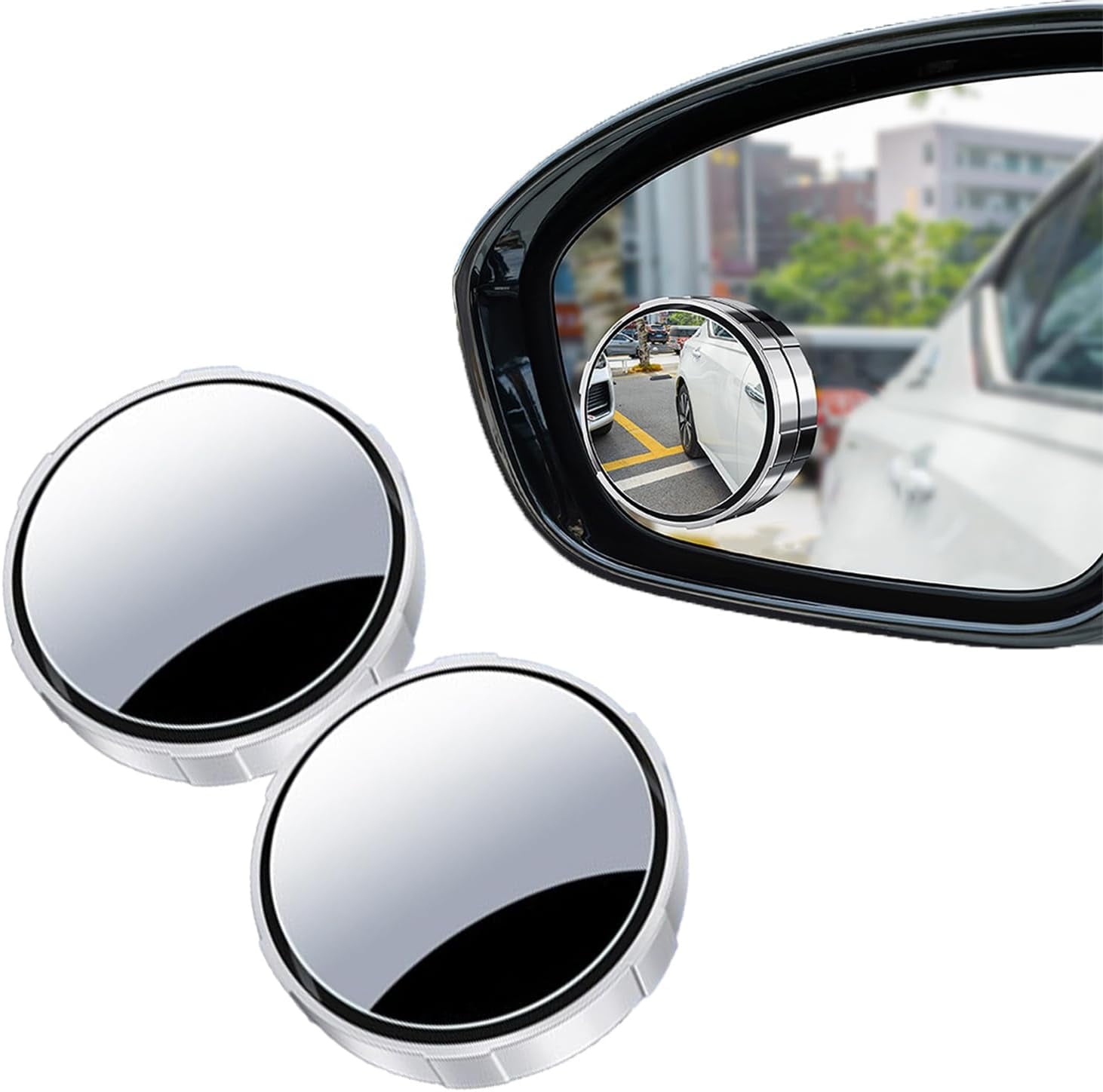 Primarilyx 2 Pack of Blind Spot Car Mirrors, 2025 New Car Blind Spot ...
