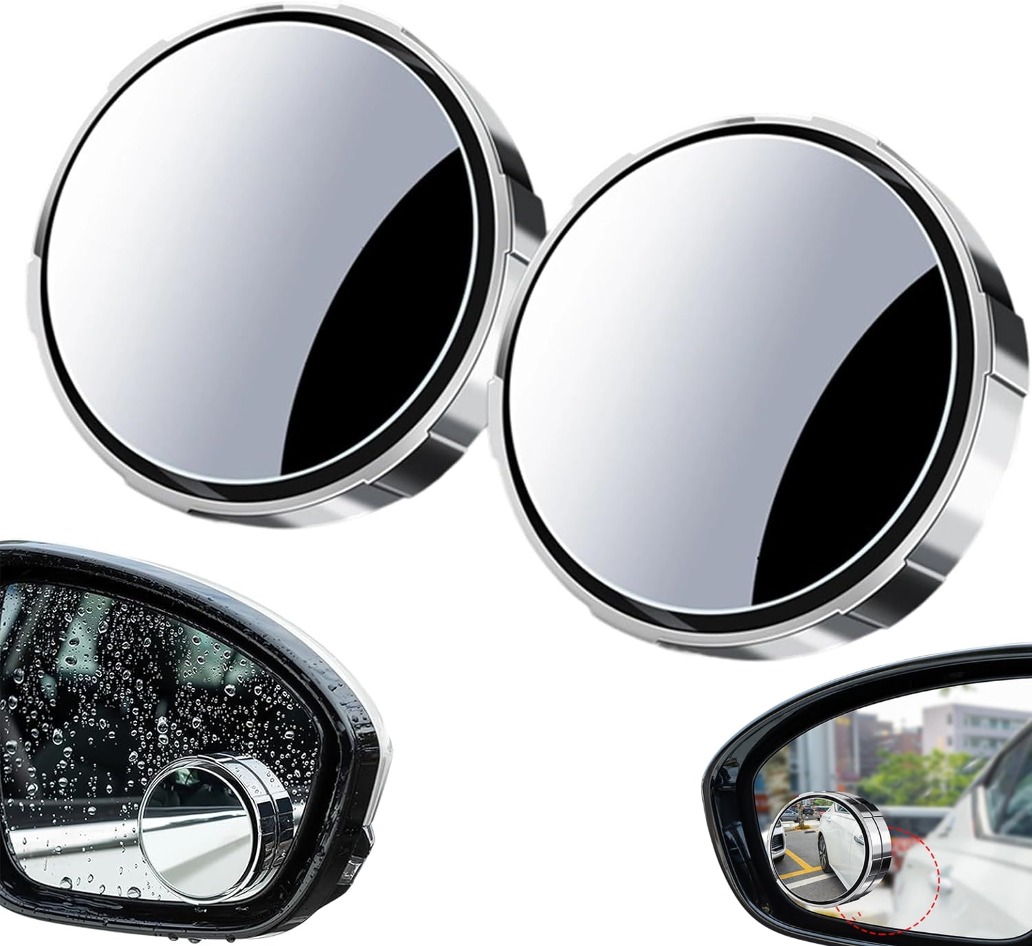 Primarilyx Car Blind Spot Mirror 2 Pack, Primarycar Side Mirror ...