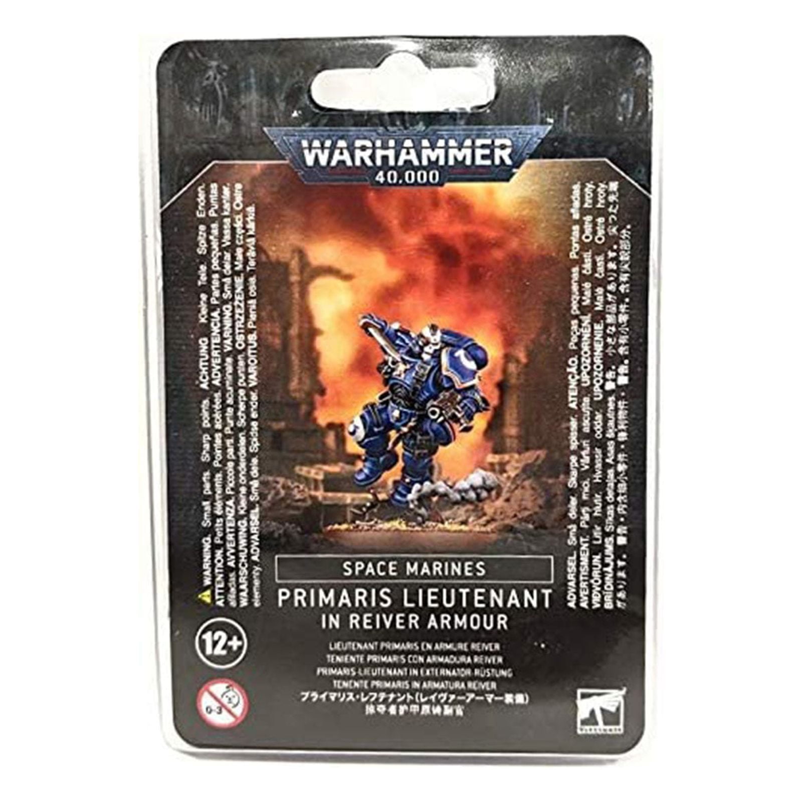 Primaris Lieutenant in Reiver Armour Space Marines Warhammer 40K ...