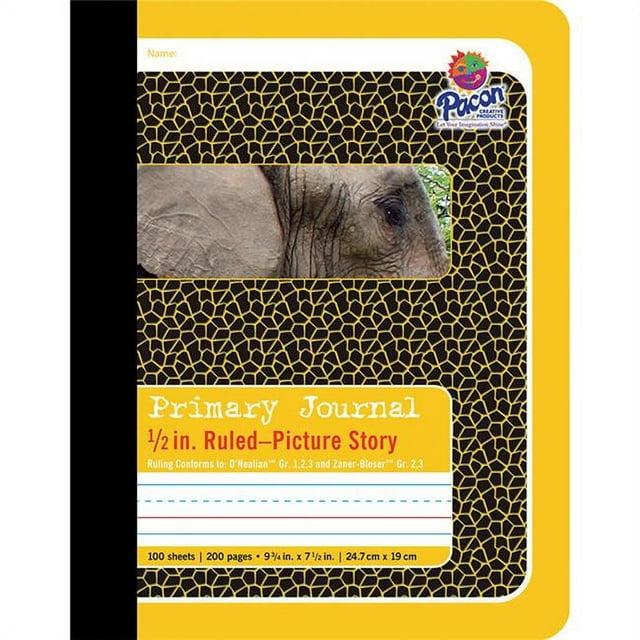 Pacon Composition Notebooks, 9.75in x 7.5in, Yellow, 200 Sheets, 12 ...