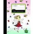 Primary Composition Book - Fairy: Kids School Exercise Book with ...