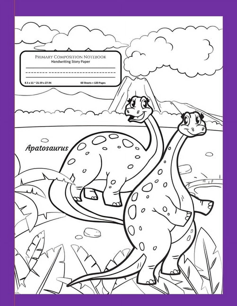 Primary Composition Notebook Handwriting Story Paper: 60 Practice ...