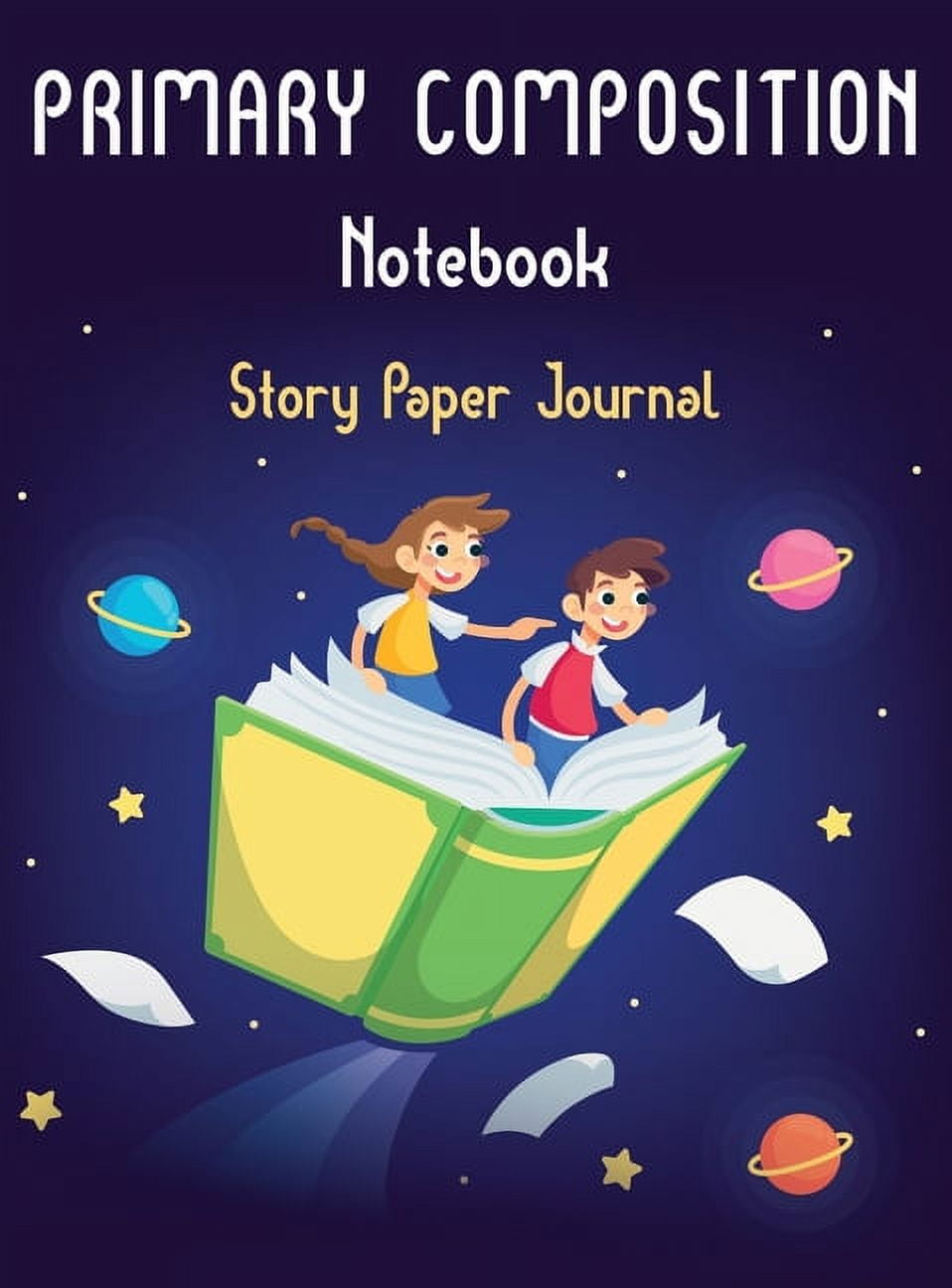 Primary Composition Notebook Story Paper Journal: Dotted Midline and ...