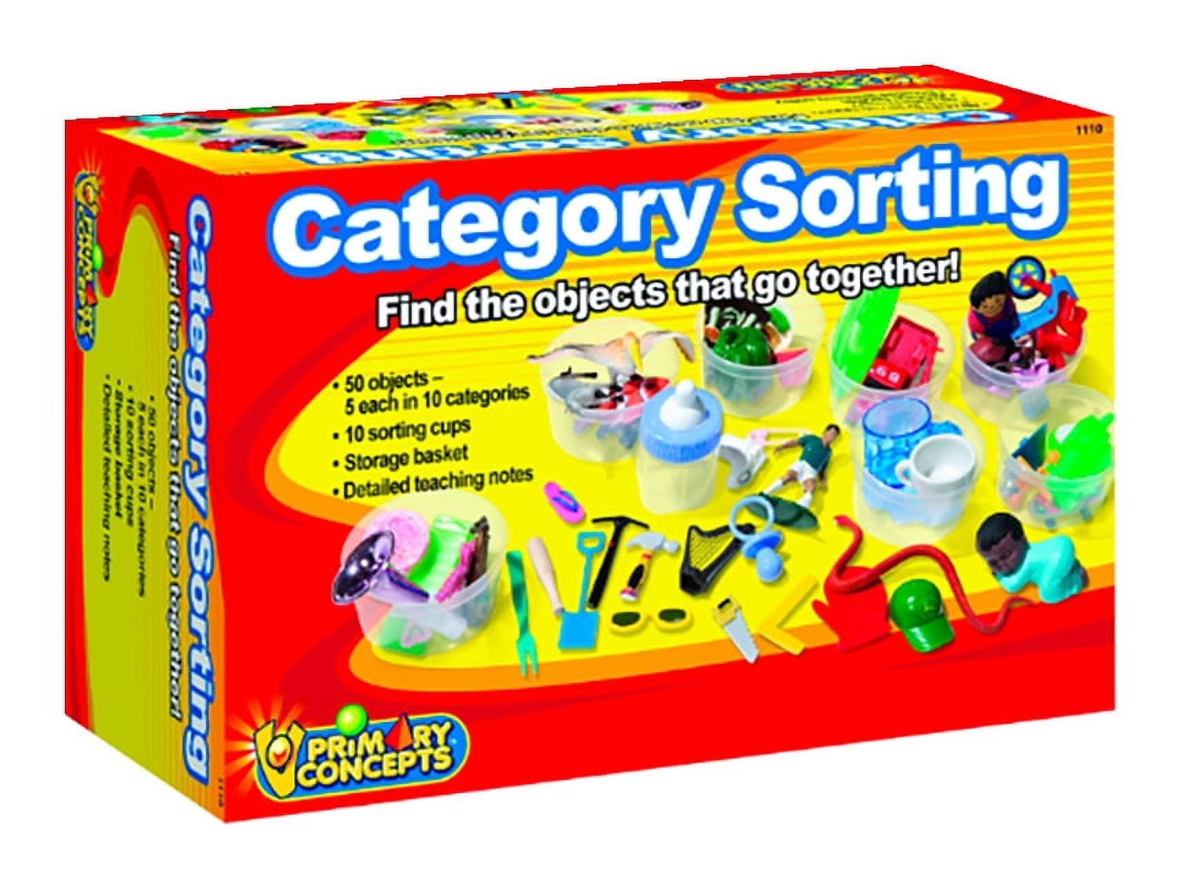 Primary Concepts™ Size Sort Object Set - Walmart.com