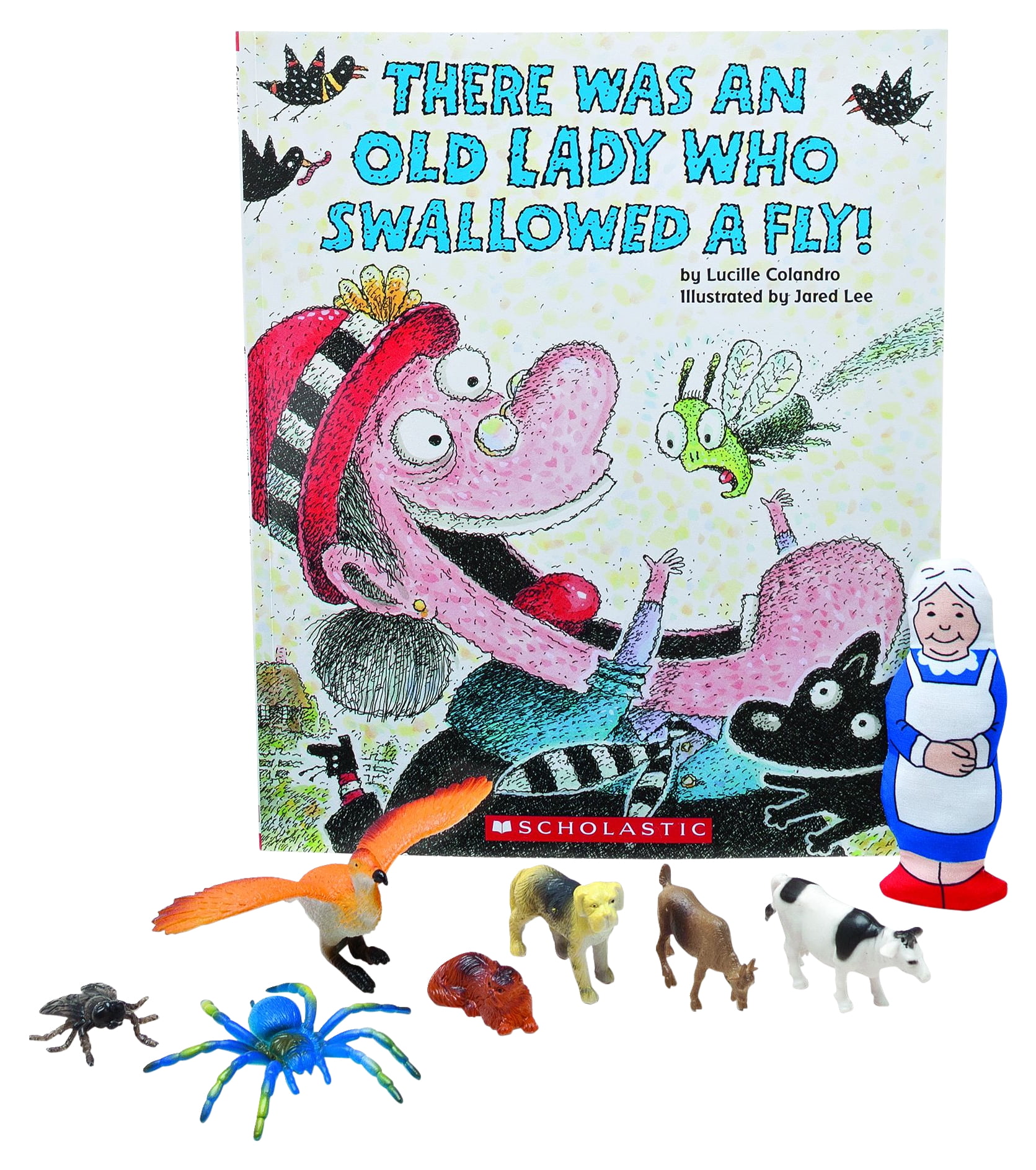 Primary Concepts There Was an Old Lady Who Swallowed a Fly! 3-D ...