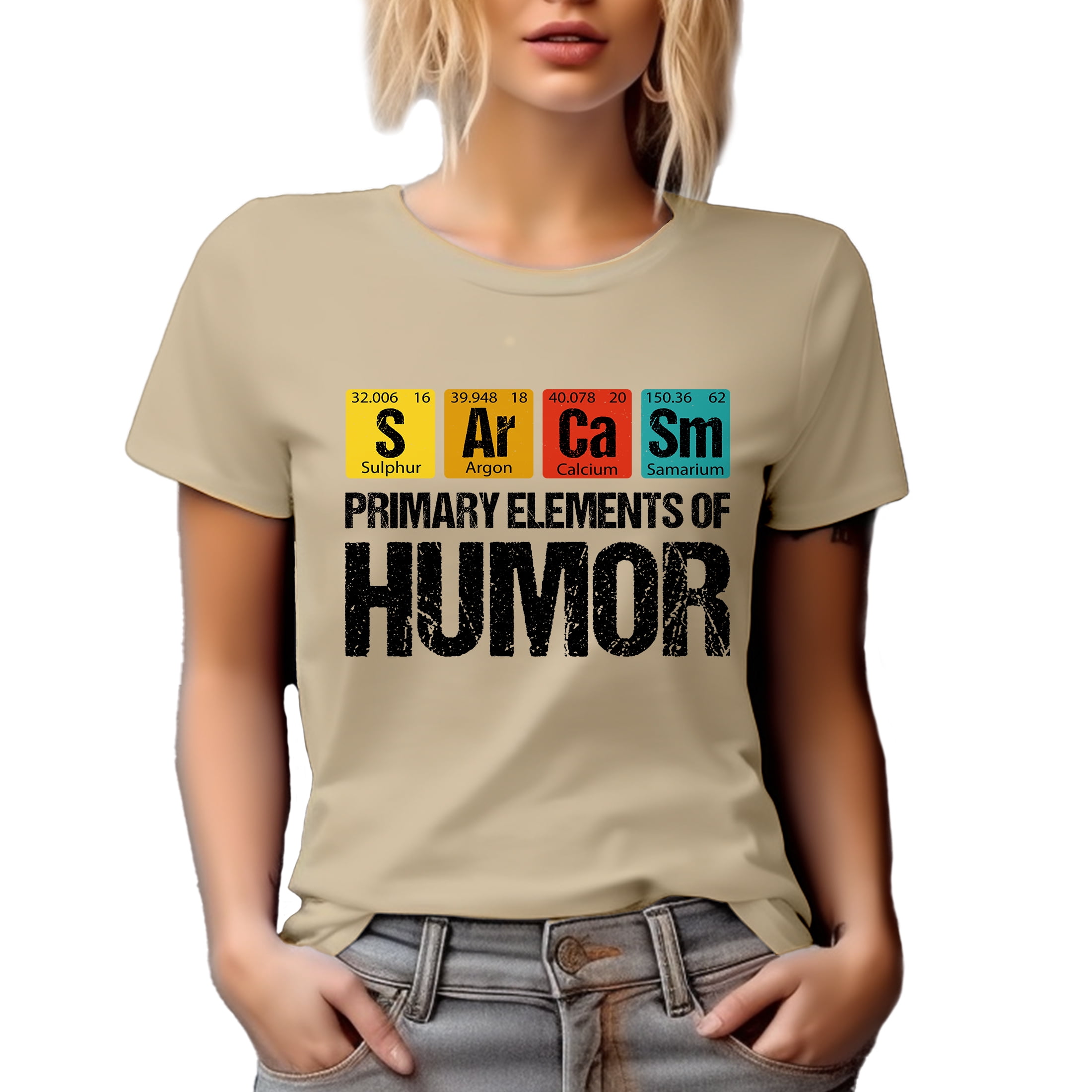 Primary Elements of Humor, S Ar Ca Sm, Funny Chemistry Periodic Table ...