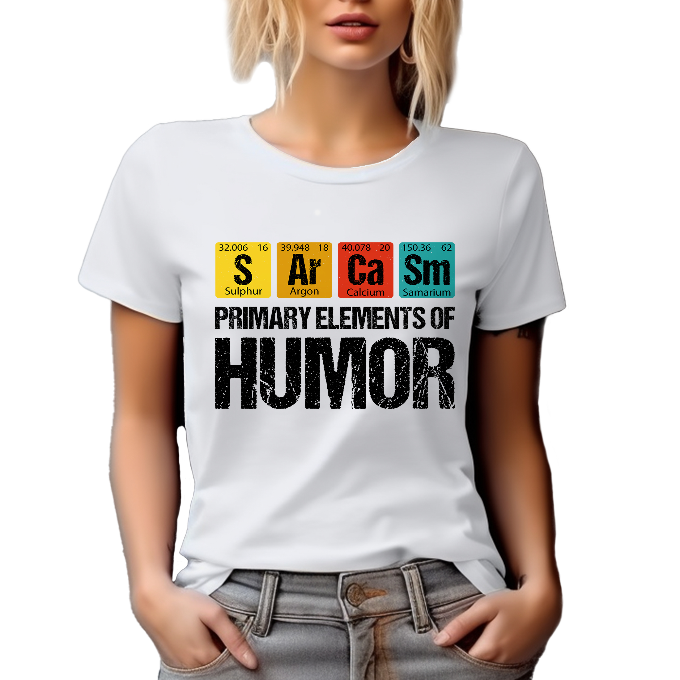Primary Elements of Humor, S Ar Ca Sm, Funny Chemistry Periodic Table ...