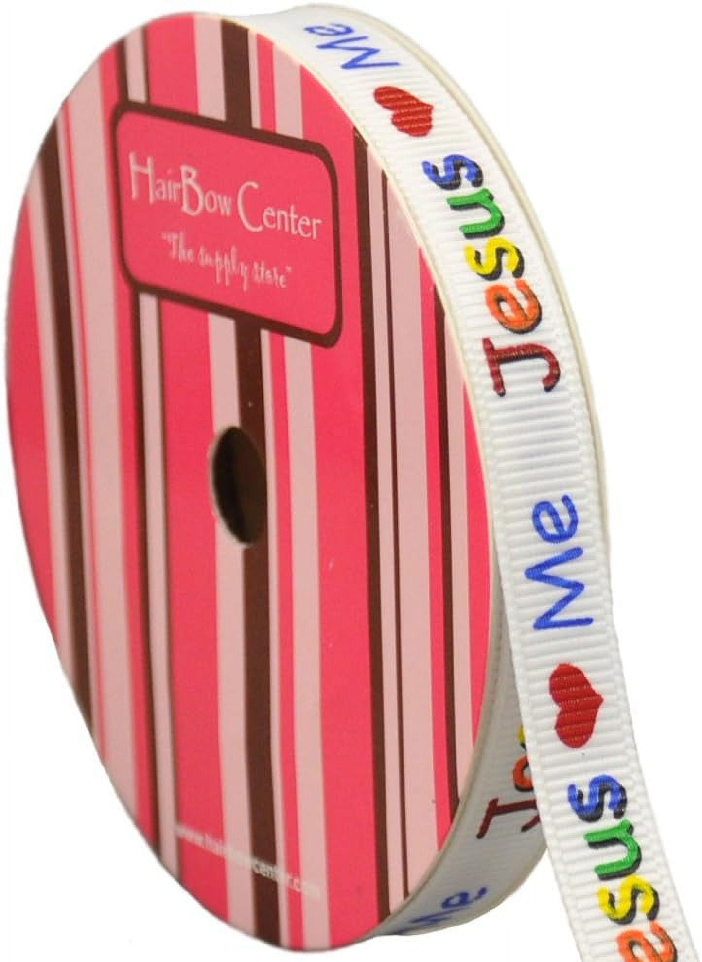 Primary Jesus Loves Grosgrain Ribbon 25 Yard - Walmart.com