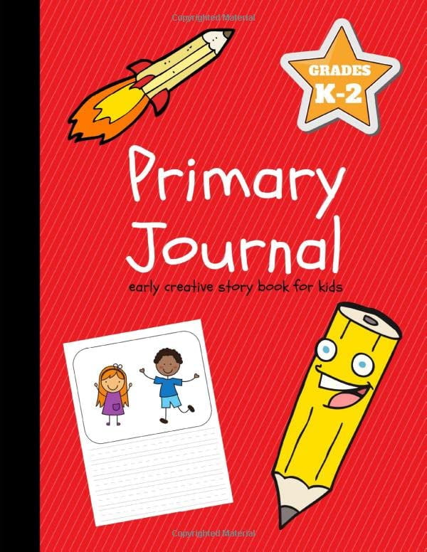 Pre-Owned Primary Journal: Early Creative Story Book for Kids, Grades K ...