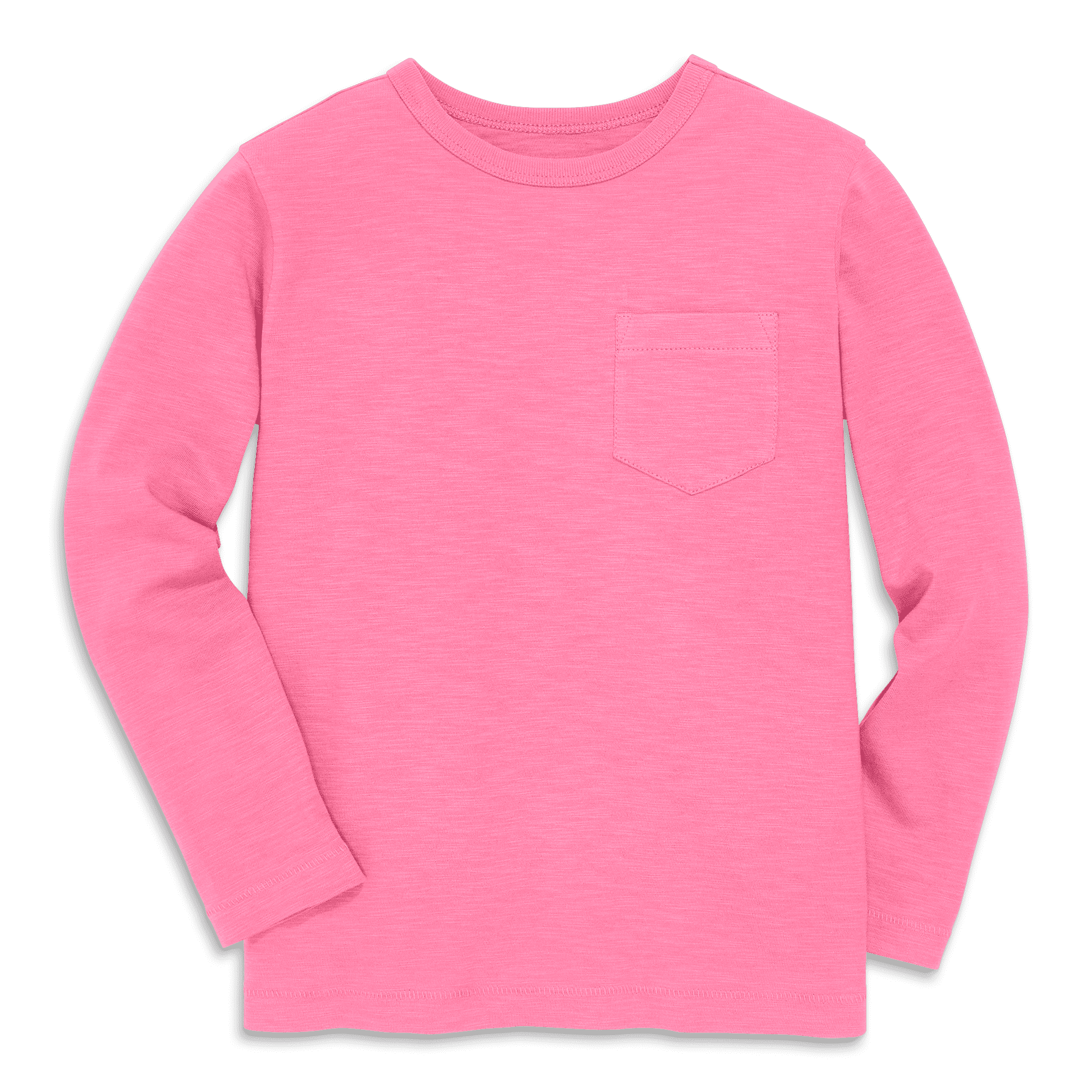Primary Kids Long Sleeve Slub Pocket Tee - Walmart.com
