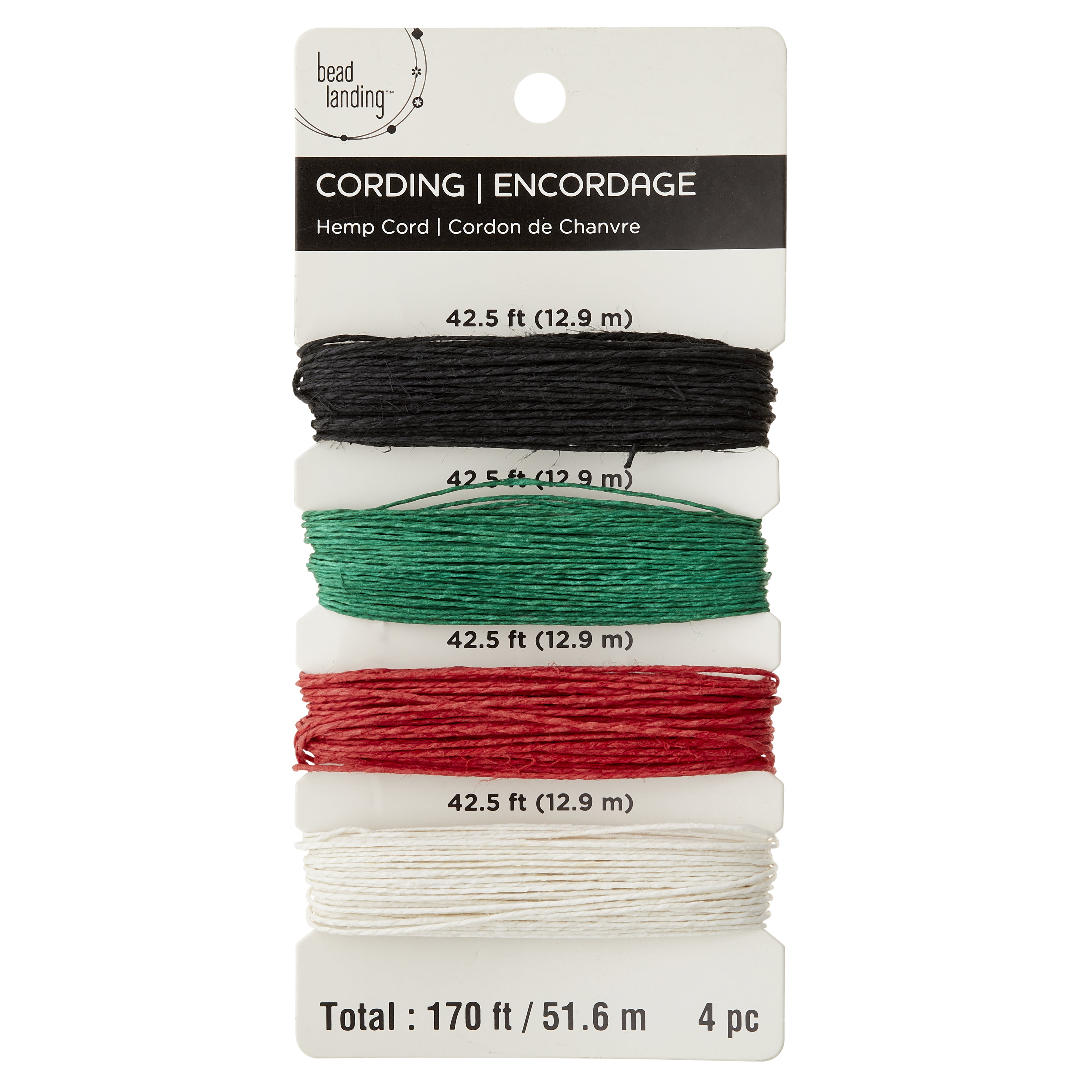 Primary Natural Hemp Cording by Bead Landing™ - Walmart.com