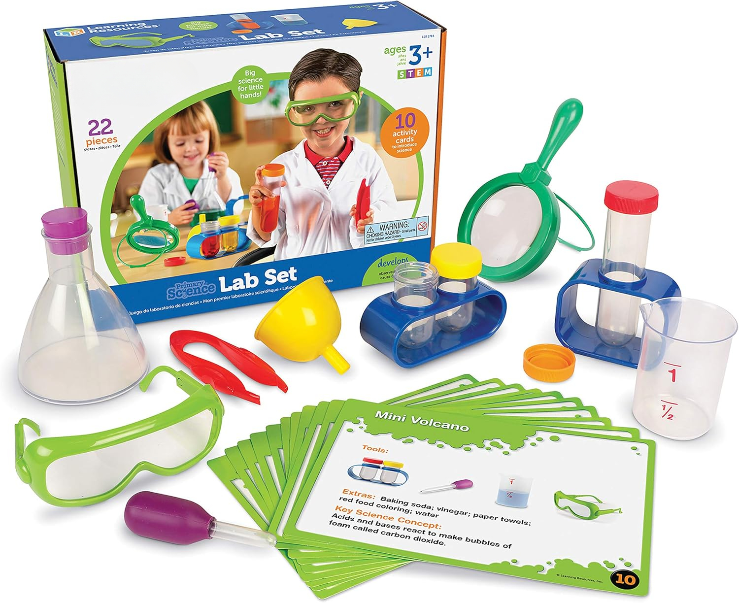 Primary School Science Lab Activity Set, Science Exploration, 22 Pieces ...