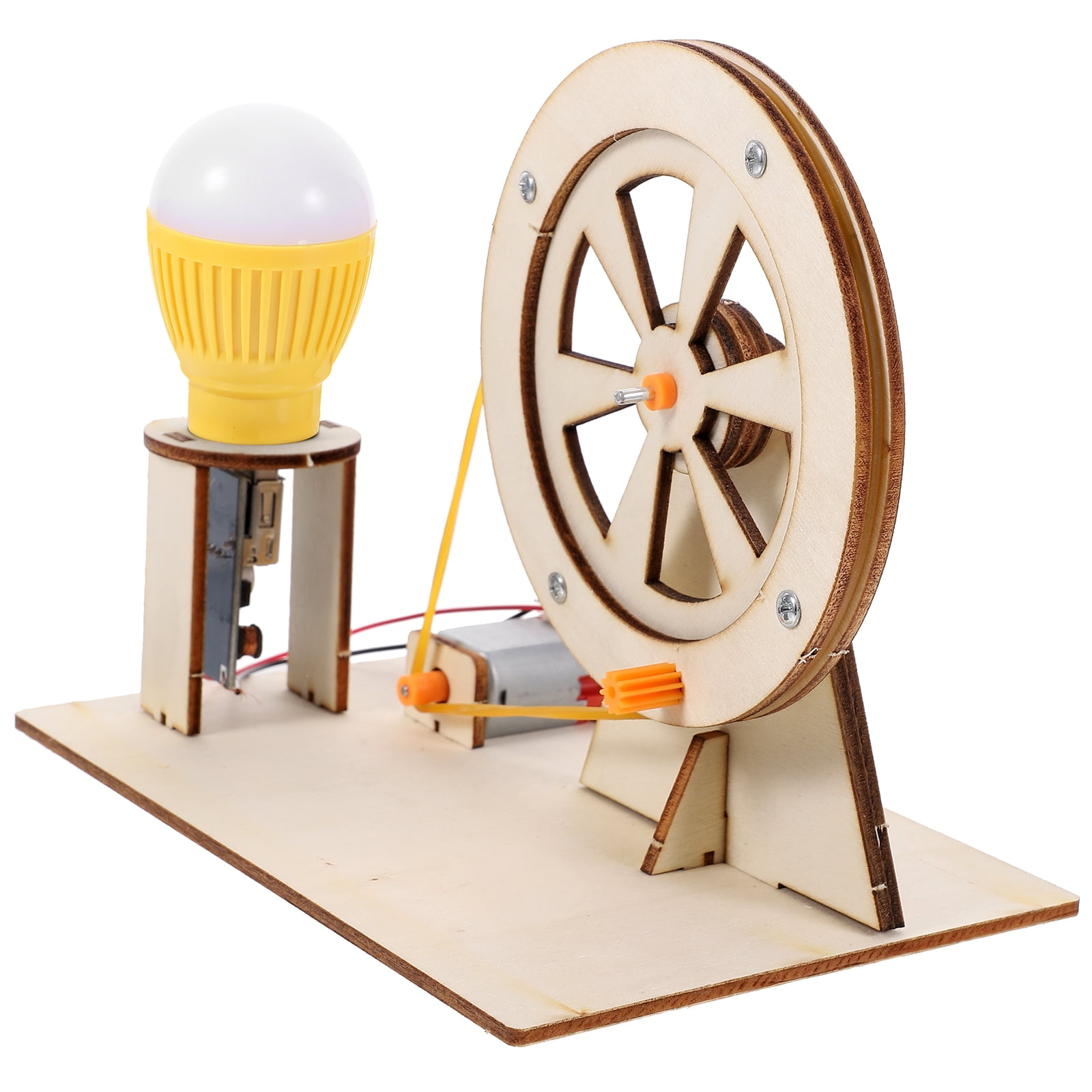 HOMEMAXS 1Set Hand Cranking Generator DIY Model Generator for Students ...