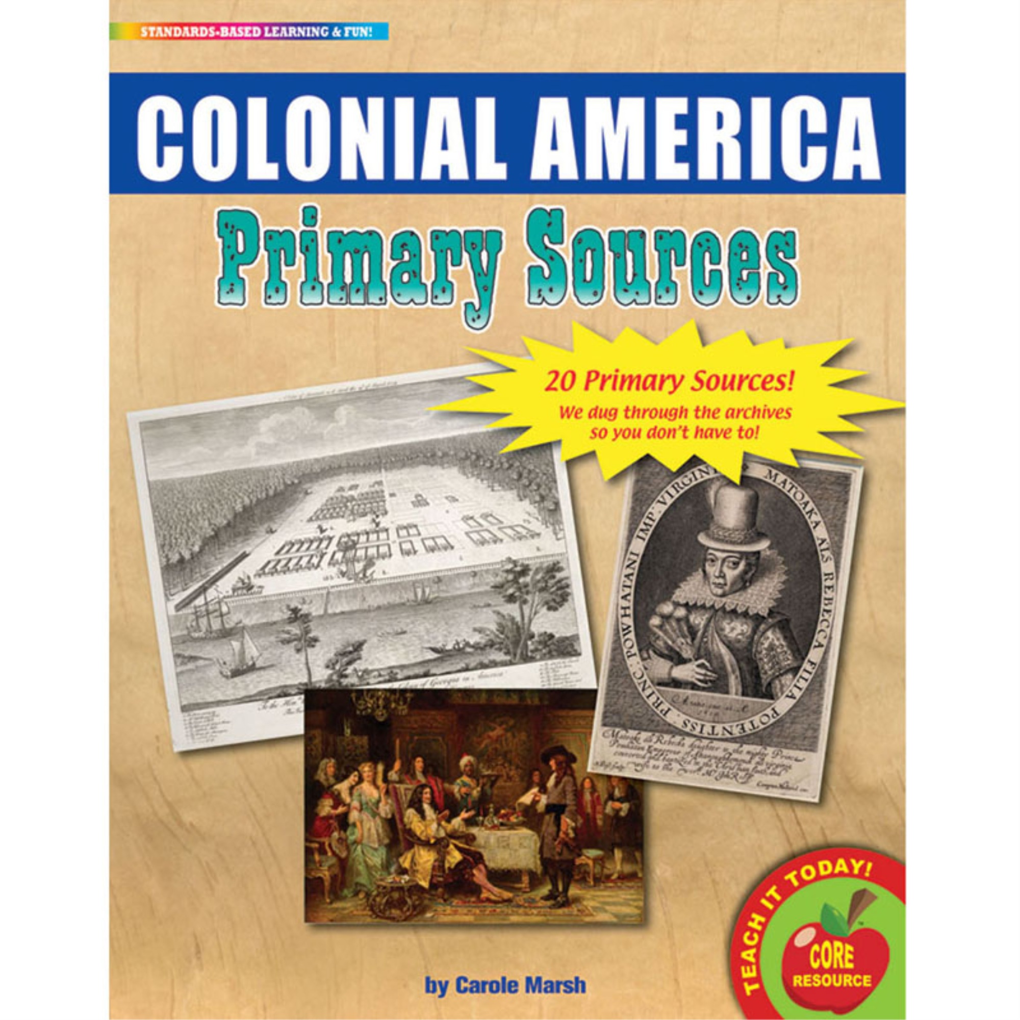 Primary Sources, Colonial America | Bundle of 5 - Walmart.com