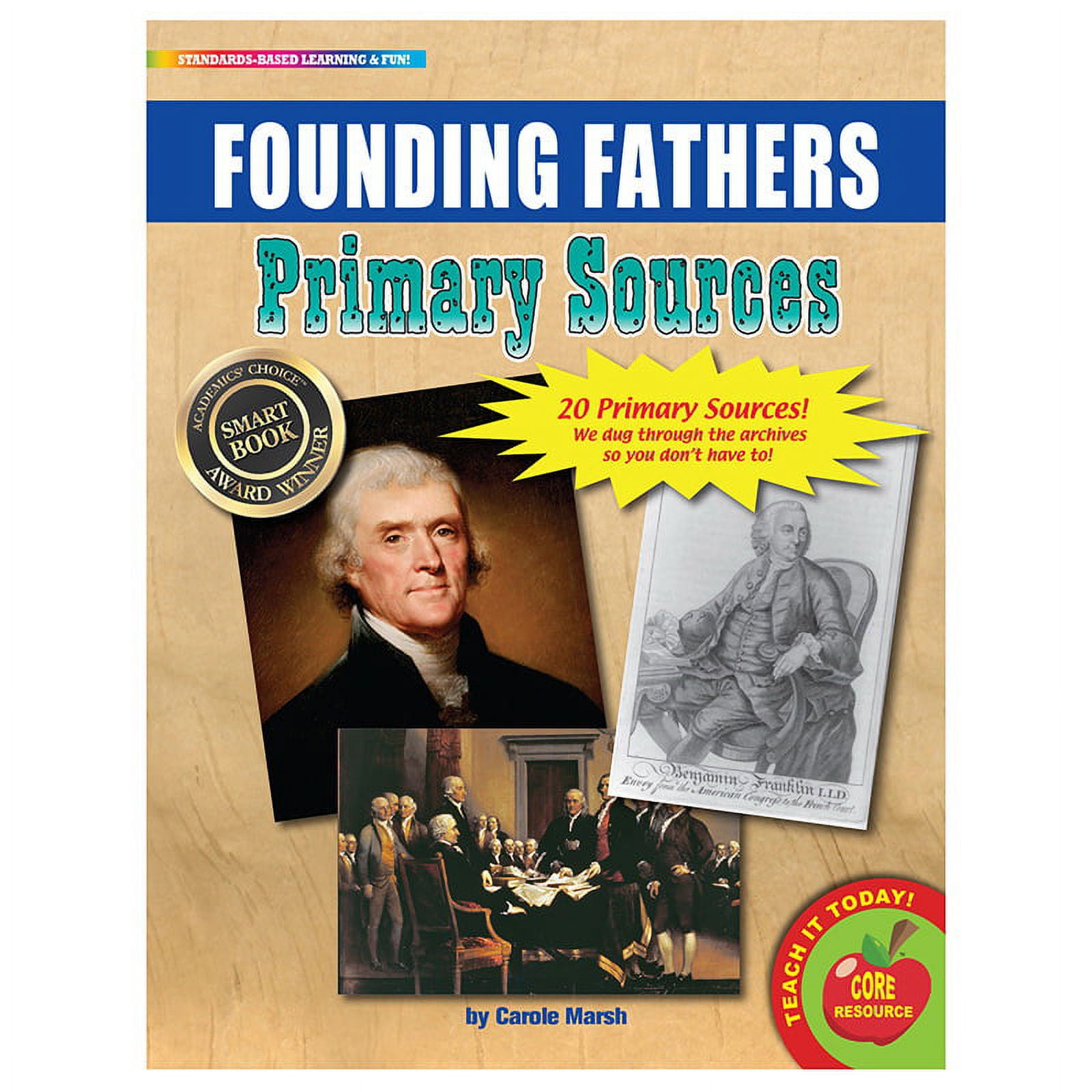 Primary Sources, Founding Fathers | Bundle of 5 - Walmart.com