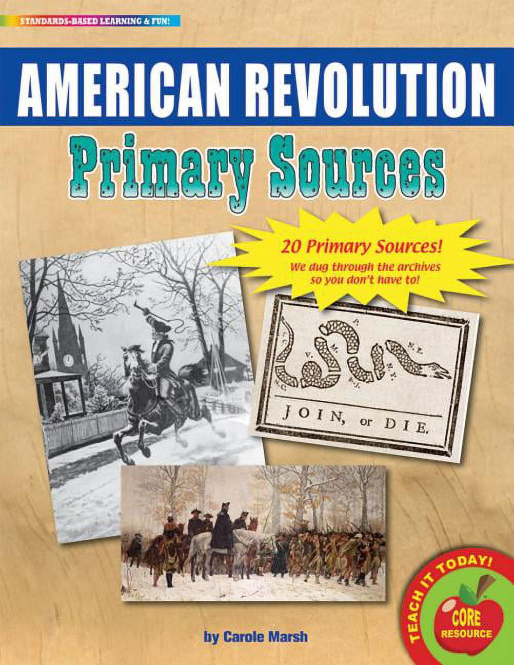 Primary Sources: The American Revolution Primary Sources Pack ...