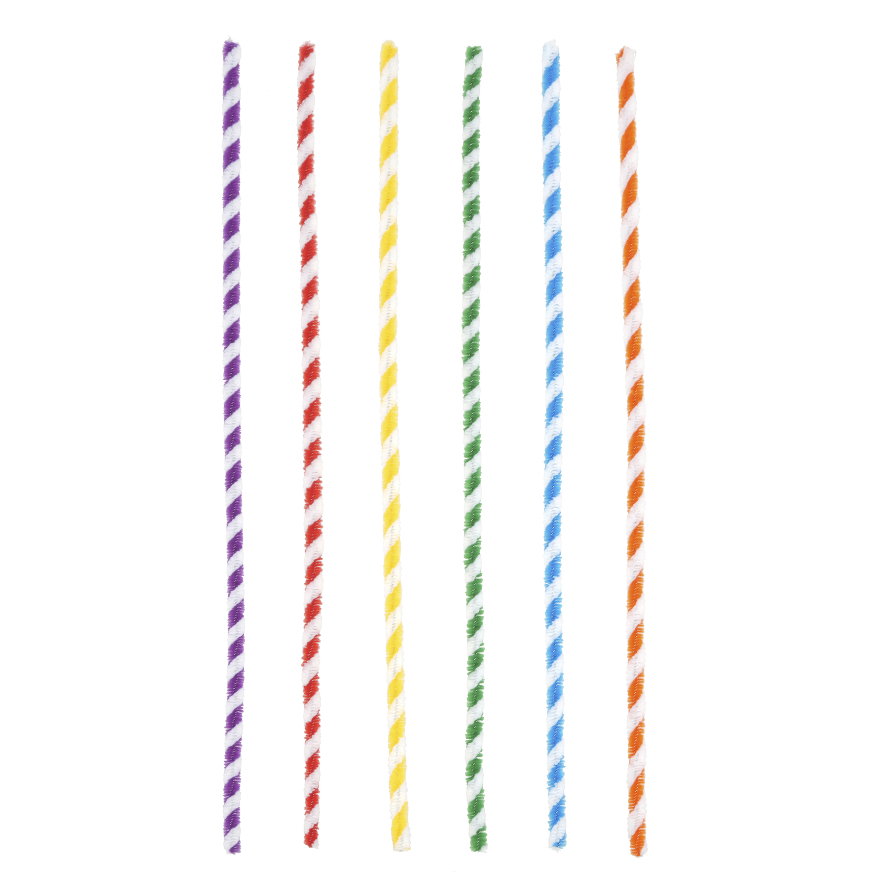 Primary Stripes Mix Chenille Pipe Cleaners - 25ct. by Creatology ...