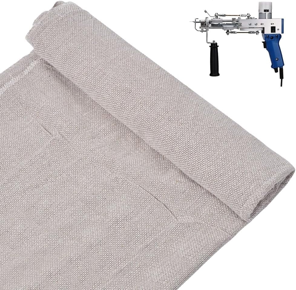 Primary Tufting Cloth Grey 39" x 39" Large Size Square Rug Backing ...