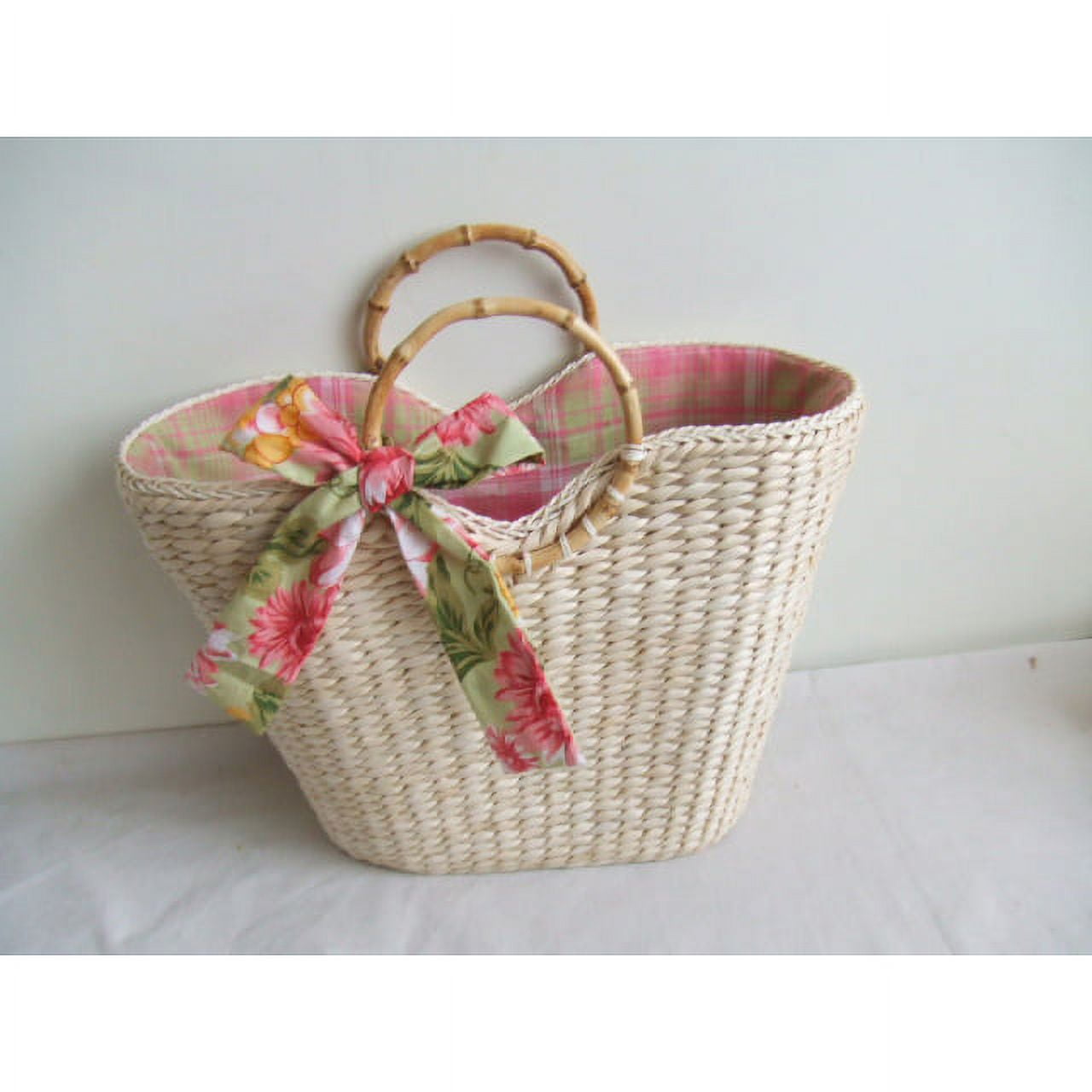 Primavera Straw Satchel - Walmart Business Supplies