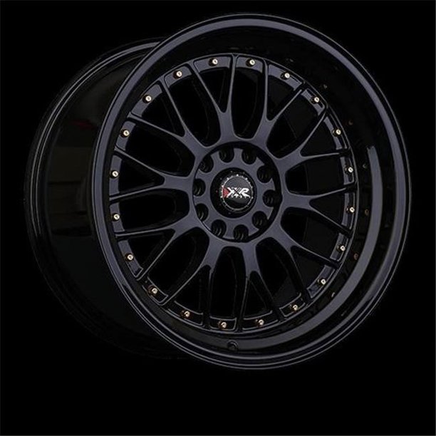 Primax 521001420 Black Gold Rivets Staggered Rims Wheels, 20 x 10.5 & 5 ...