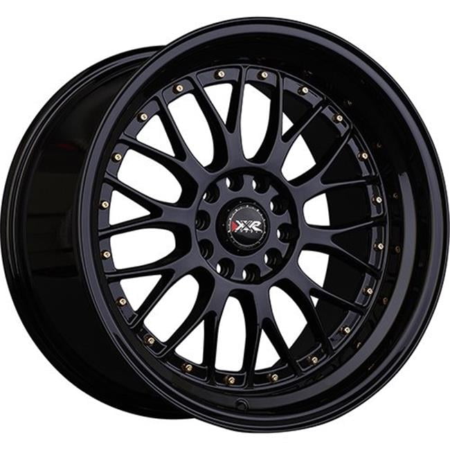 Primax 521801420 Black & Gold Rivets 18 Rims Wheels Staggered Fit ...