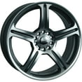 Primax 772 17 Machined Wheel / Rim 5x100 & 5x4.5 with a 38mm Offset and ...
