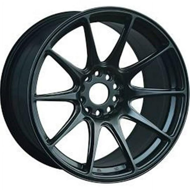 Primax P49-52788107 18 x 8.75 in. Chromium Wheel Rims with 5 x 100 mm Outer Shell, Black ...