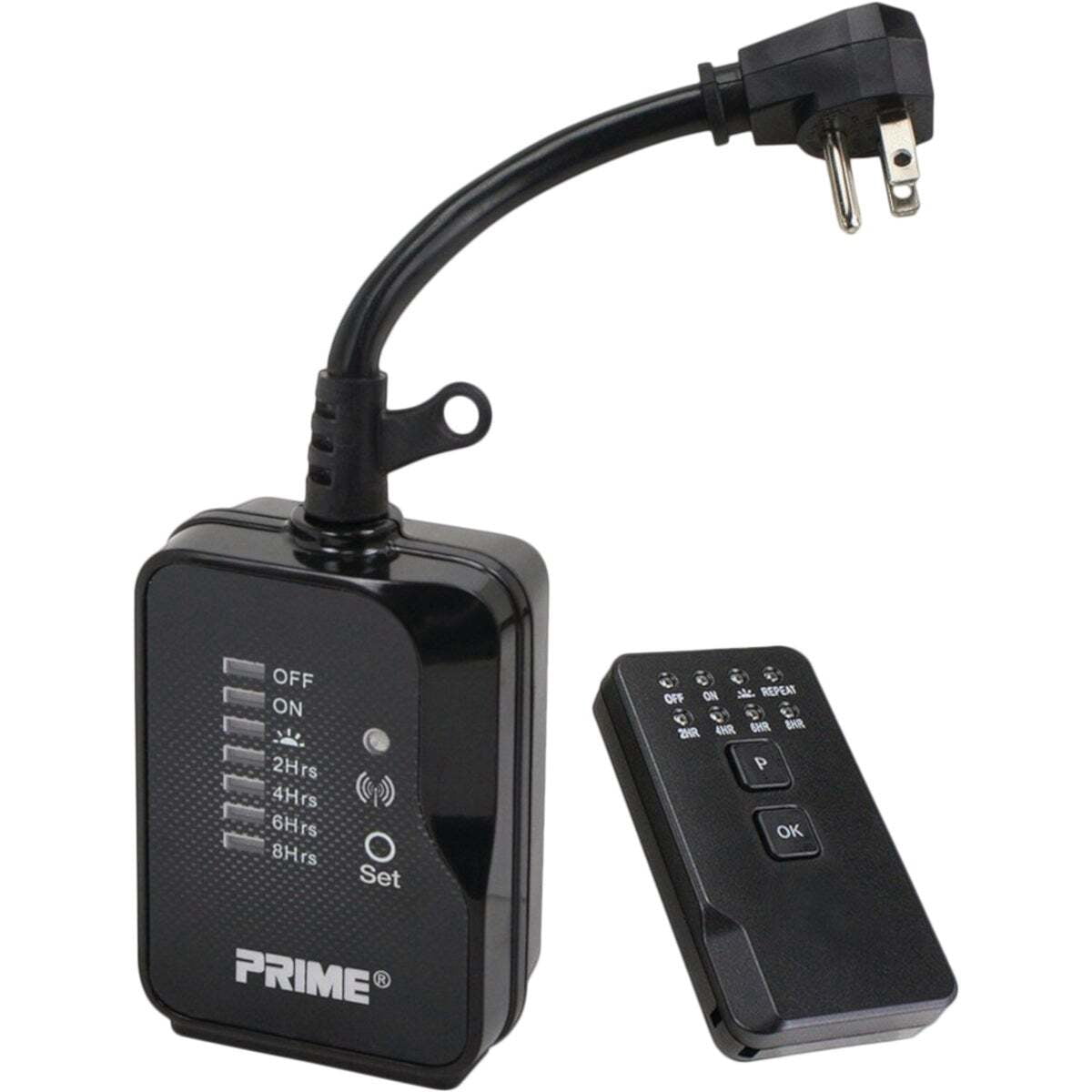 Ace Trading Prime 15A 125V 1875W Black Remote Controlled Countdown ...
