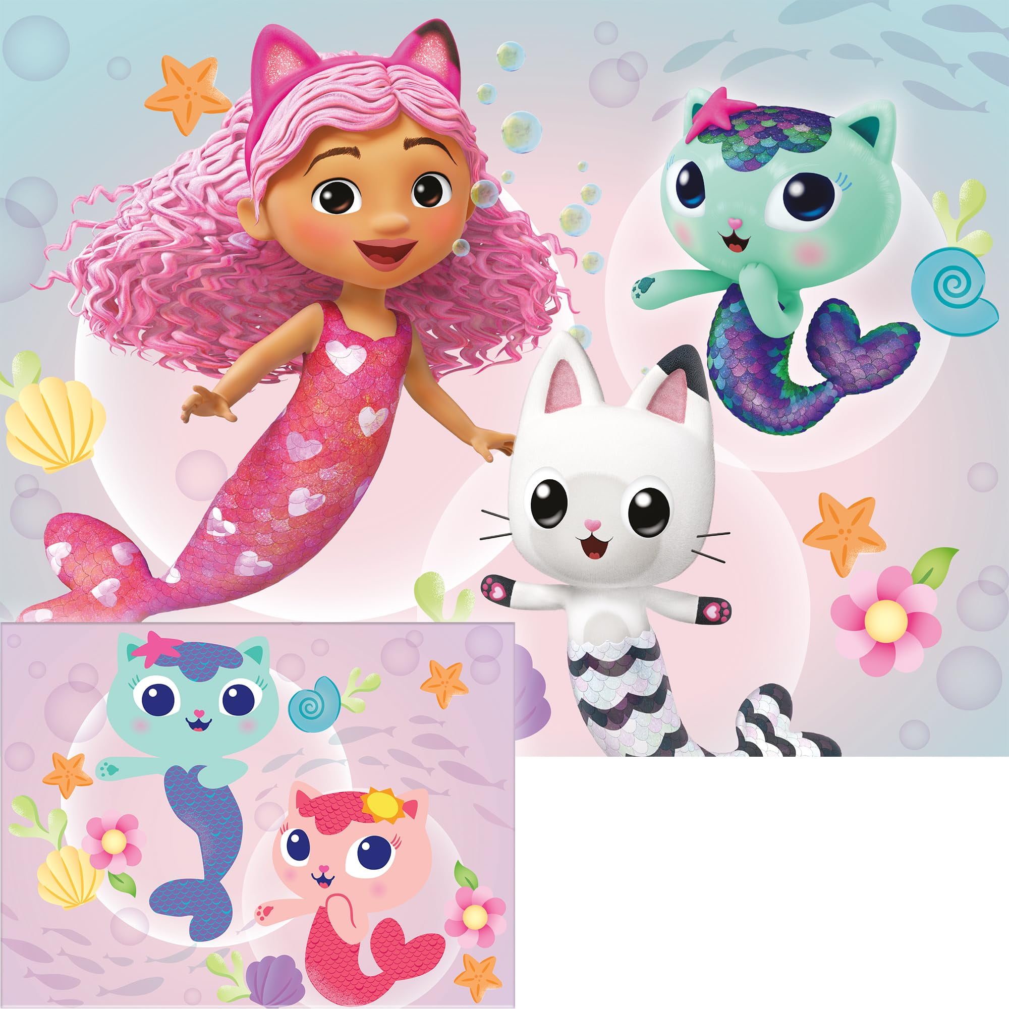 Prime 3D |UMRT Universal | Gabby's Dollhouse | 24 Piece 3D/2D Double ...