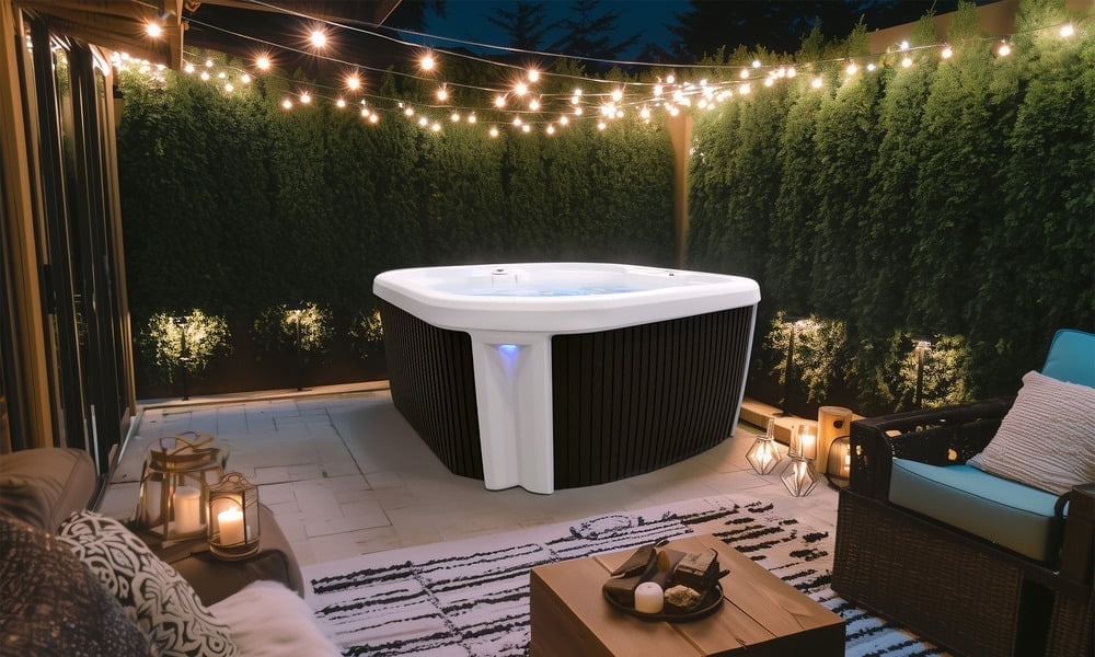 All New 2025 Prime 7-Person White Open 99 Jet 240V Hot Tub, Real ...
