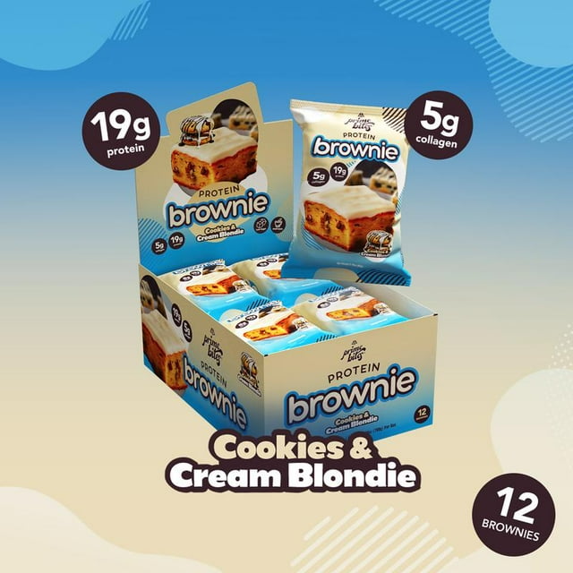 Prime Bites Protein Brownie with 19g Protein and 5g Collagen - Cookies ...