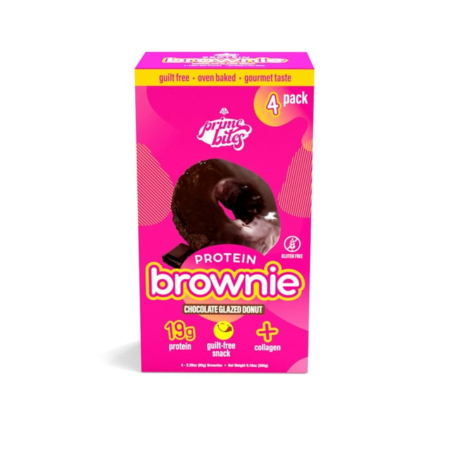 AP Prime Bites High-Protein Snack, Sweet Brownie with Collagen, Low ...