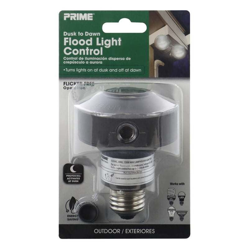 Prime Black Photoelectric Dusk to Dawn Light Control 1 pk - Walmart.com