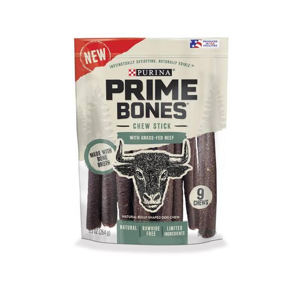 Prime Bones 9.3 oz Medium Bully-Shaped Beef Chew Sticks - Walmart.com