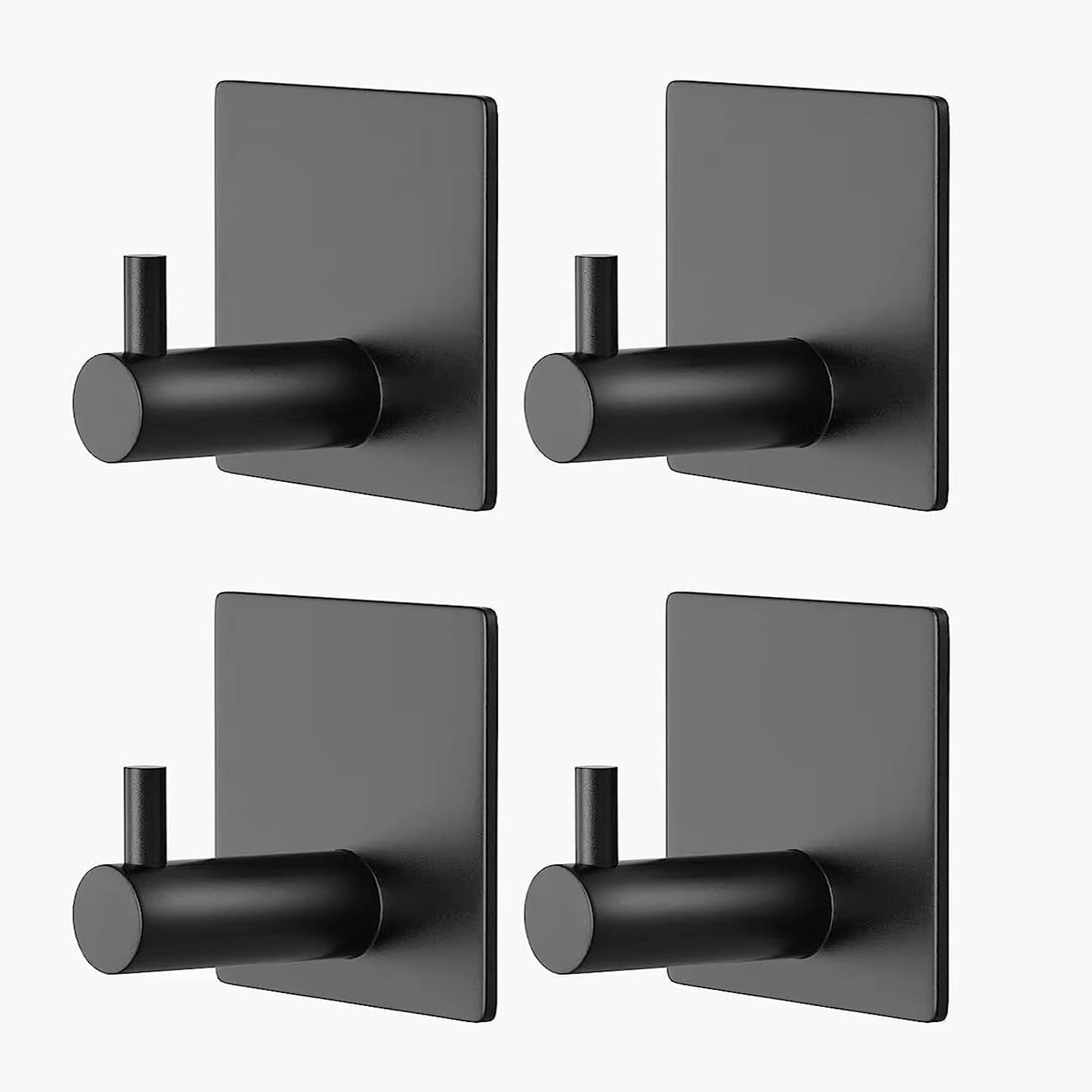 Prime Cart 304 Stainless Steel Heavy Duty Adhesive Hooks Stick on Wall ...