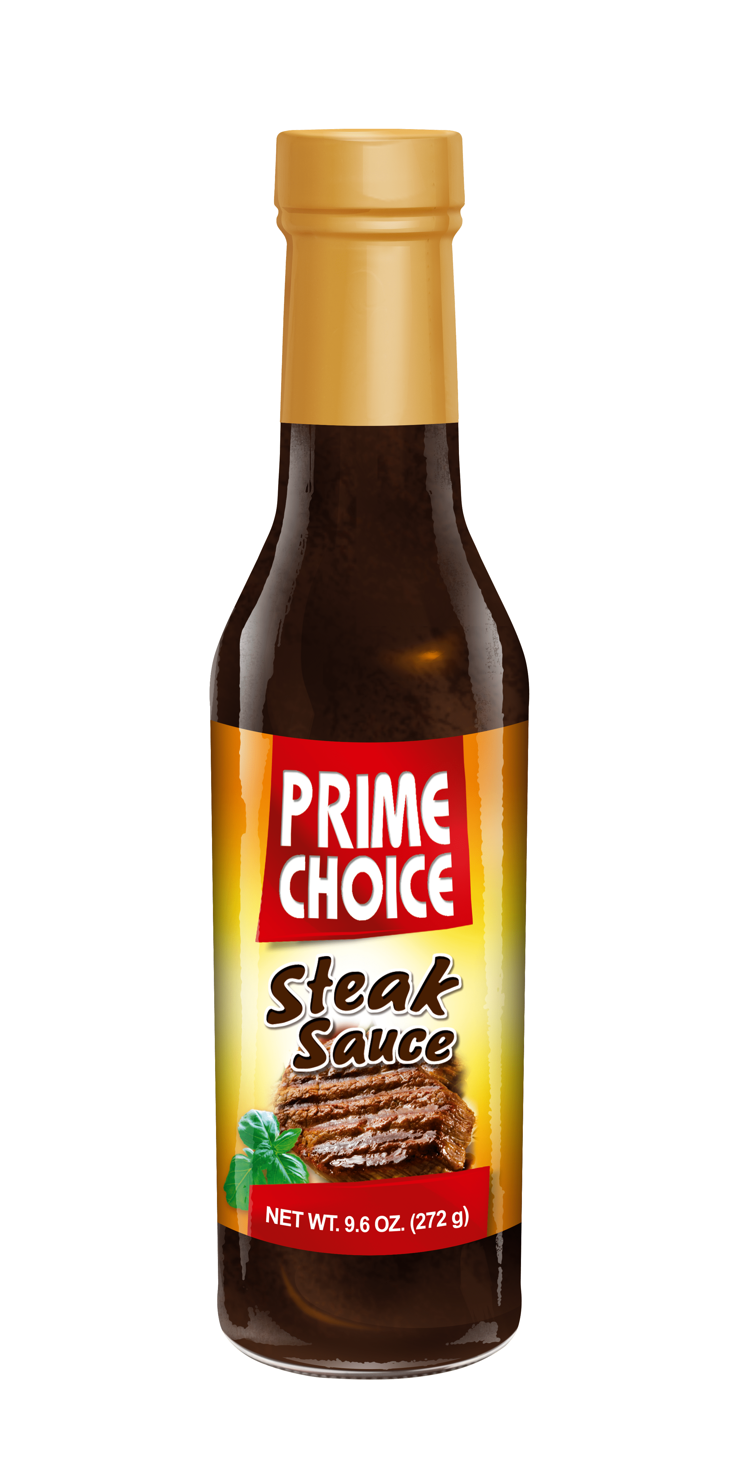 Prime Choice Steak Sauce 9.6 oz - Sweet BBQ for Beef, Roast, Ham ...