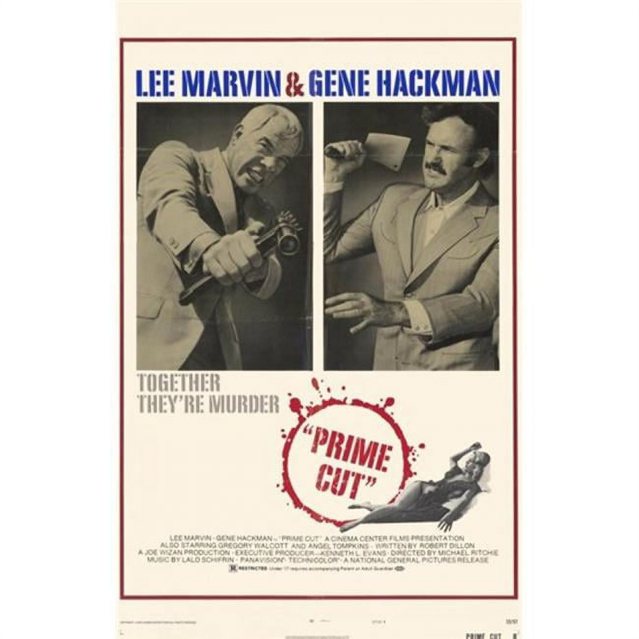 Prime Cut Movie Poster - 11 x 17 in. - Walmart.com