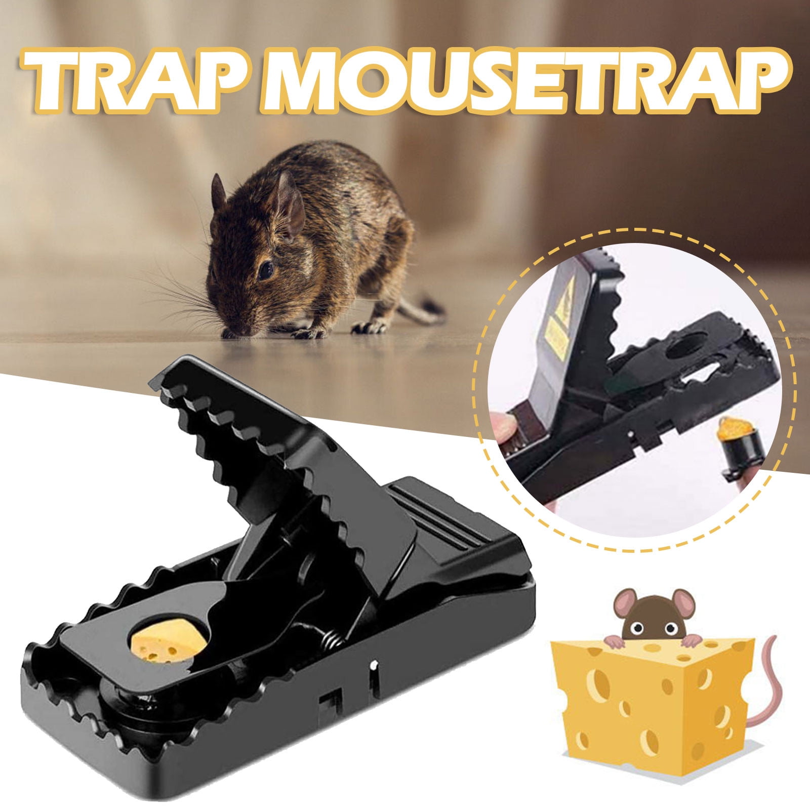 Prime Day Deals 2025! Mouse Traps,Mice Traps For House,Mouse Traps ...