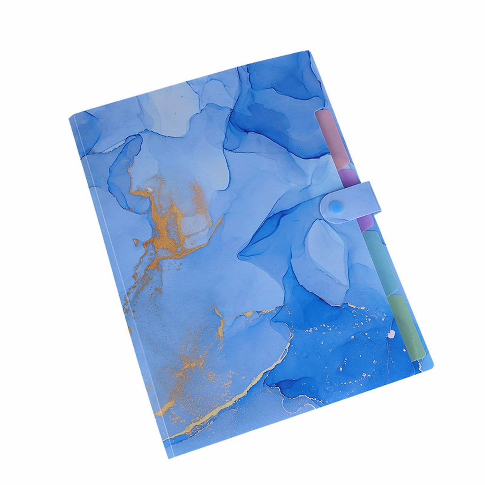 Prime Day Deals, A4 Paper Folder Double Bag Book File Folder with ...