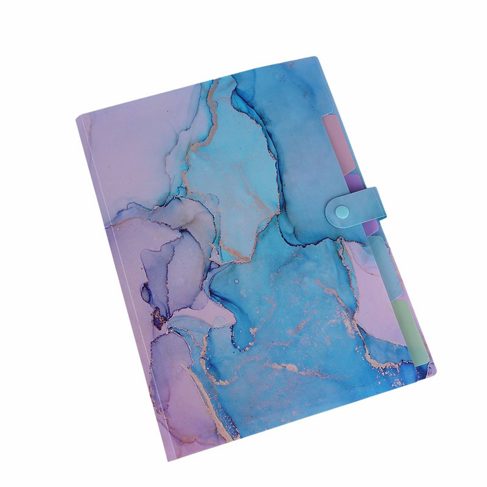 Prime Day Deals, A4 Paper Folder Double Bag Book File Folder with ...