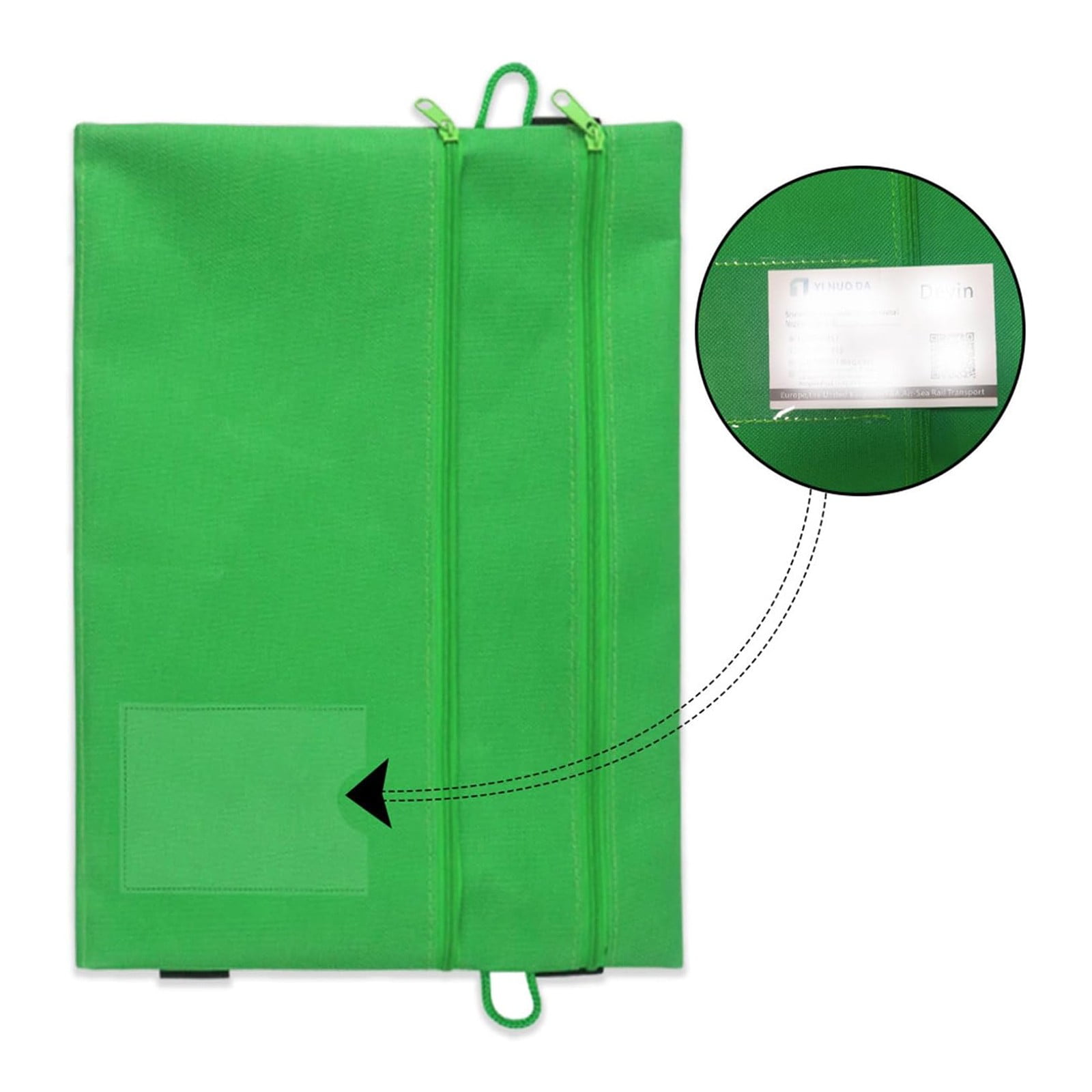 Prime Day Deals, A4 Paper Folder Double Bag Book File Folder with ...