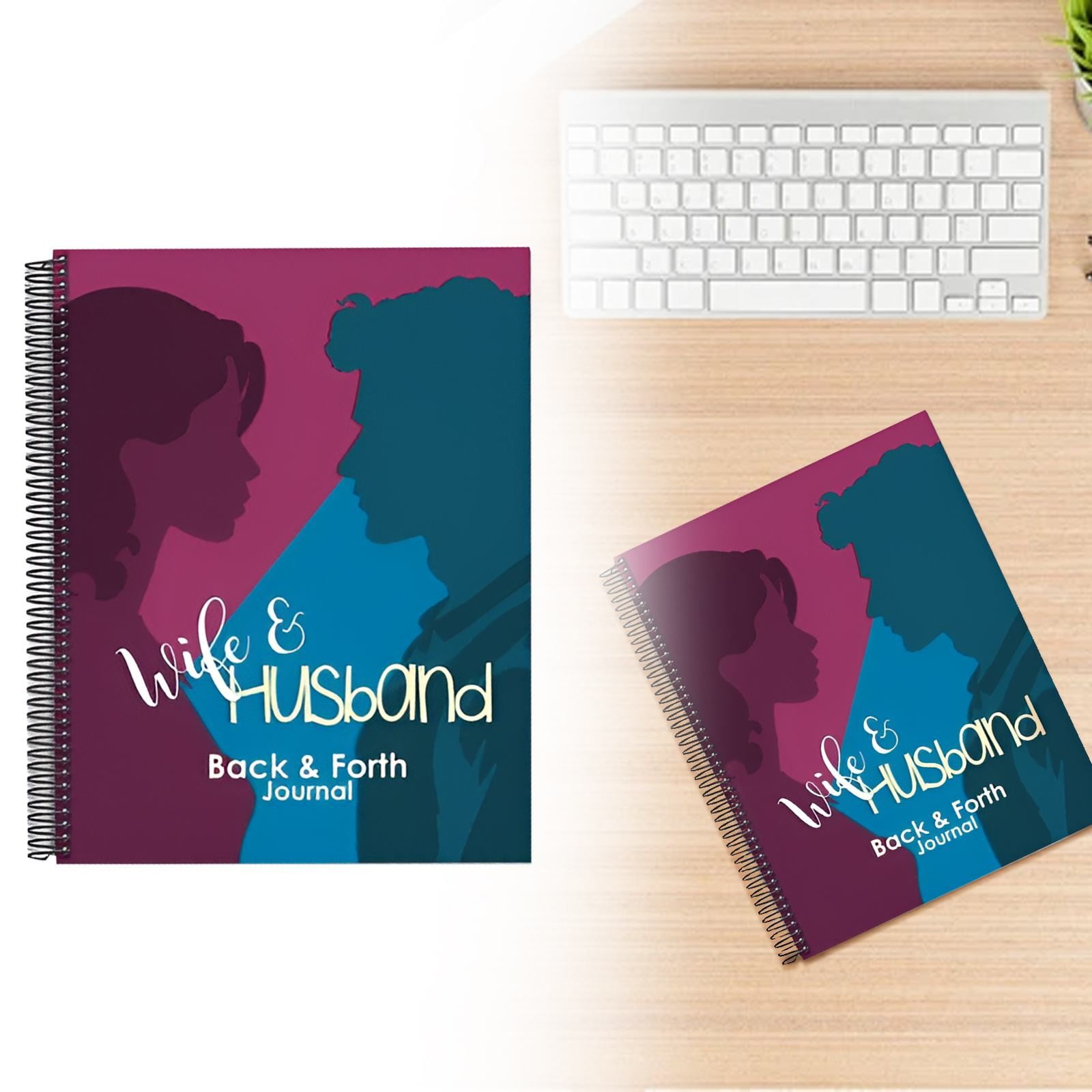 Prime Day Deals! Lssam Couples Back and Forth Journal for Husband ...