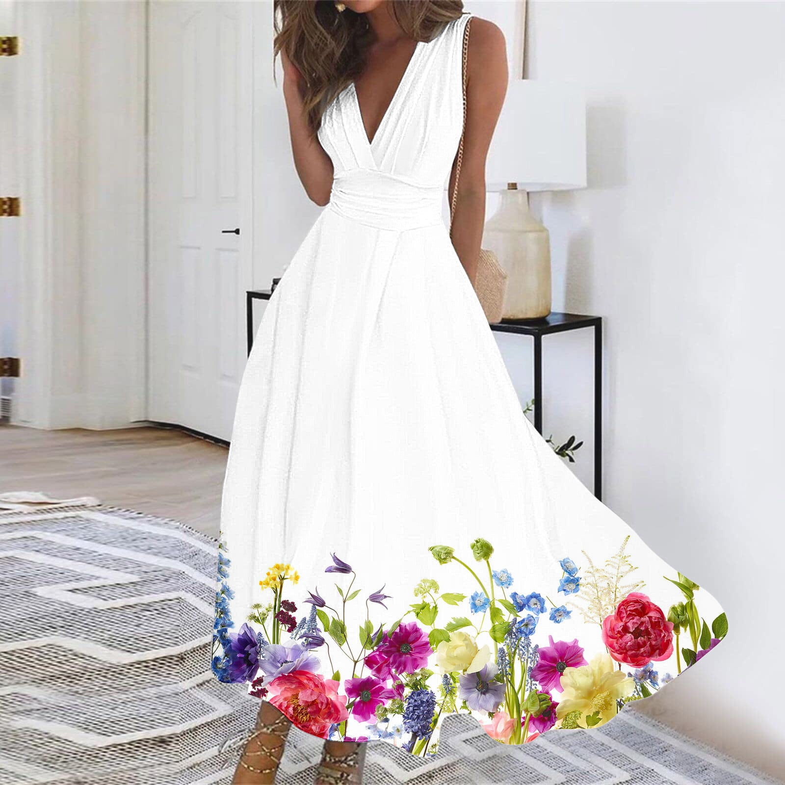 Prime Day Sales Today 2025!GaThRRgYP Colorblock Contrast Round Neck ...