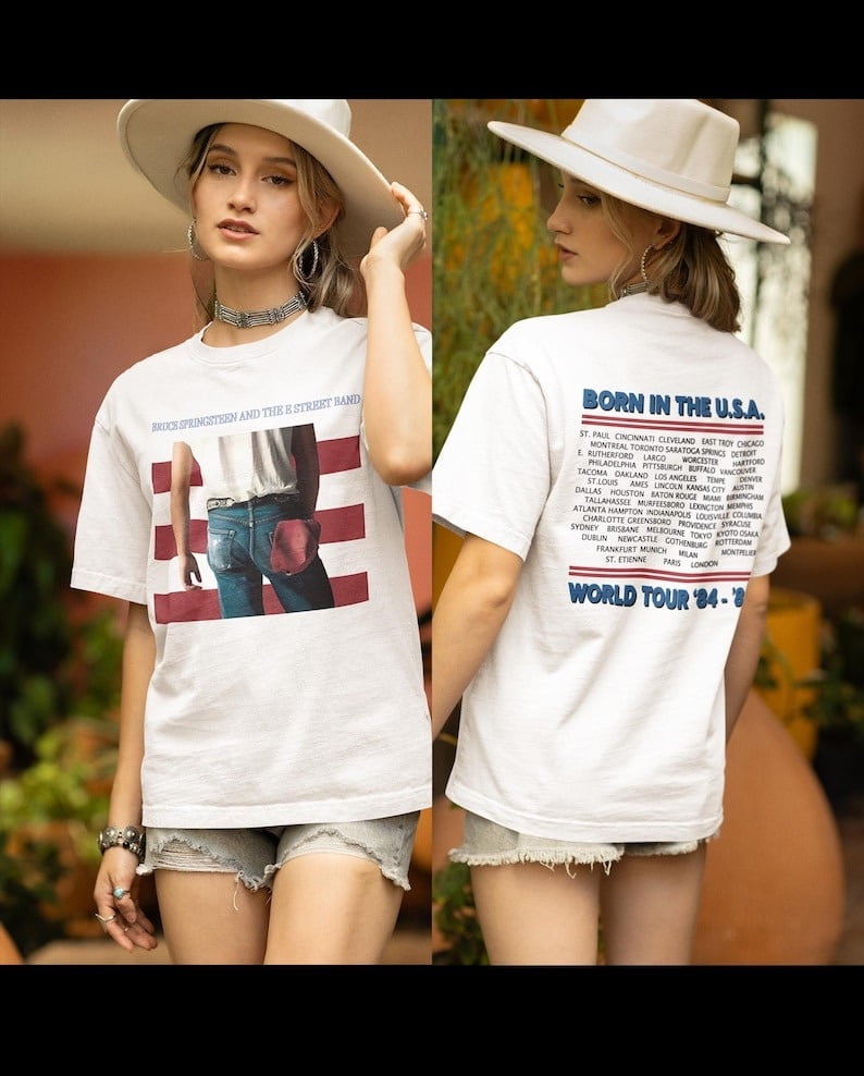 Prime Delica Bruce Cute Springsteen, Bruce hot Springsteen Tshirt ...