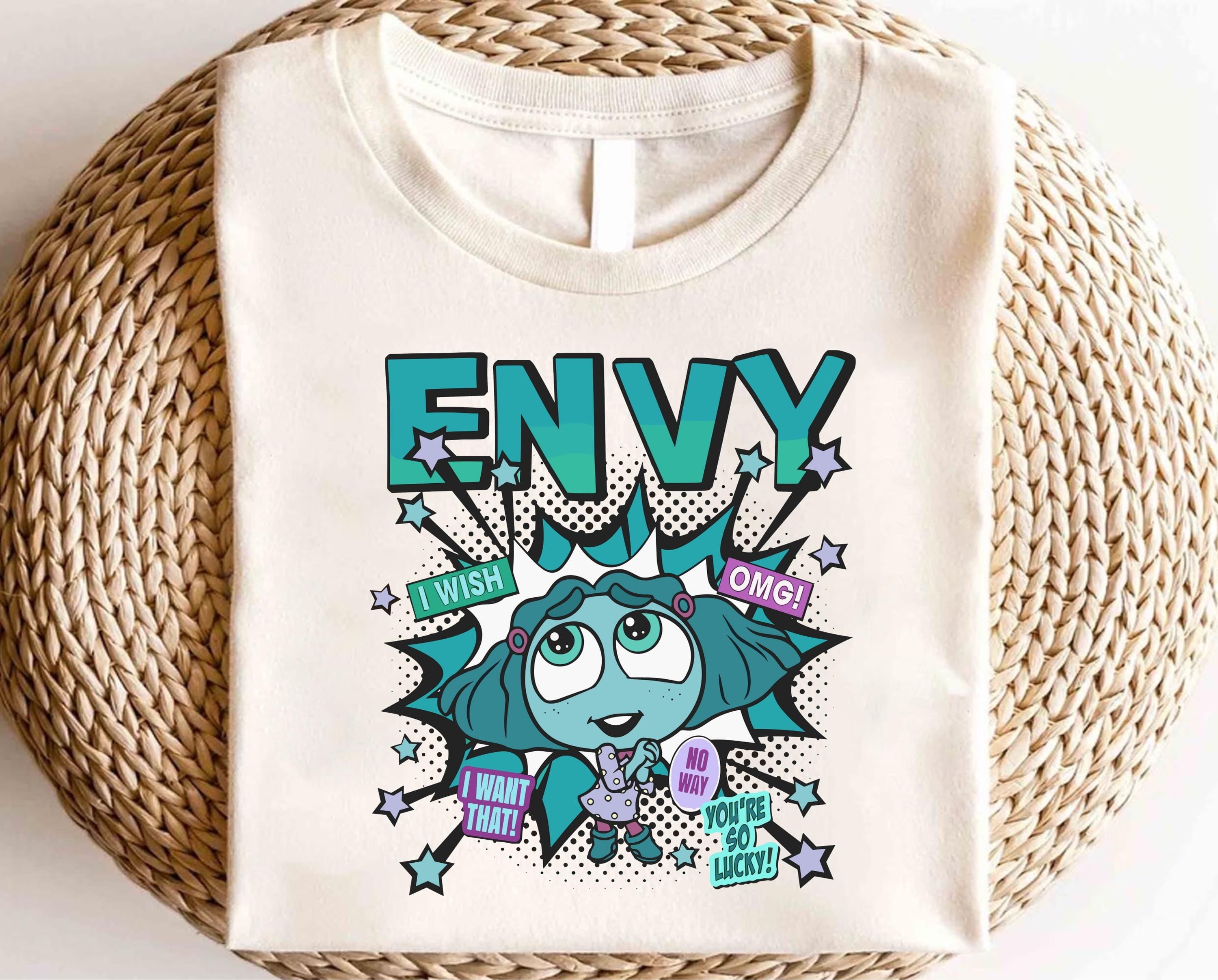 Prime Delica Disney Inside Out Envy Shirt, Disney Inside Out 2 Movie ...