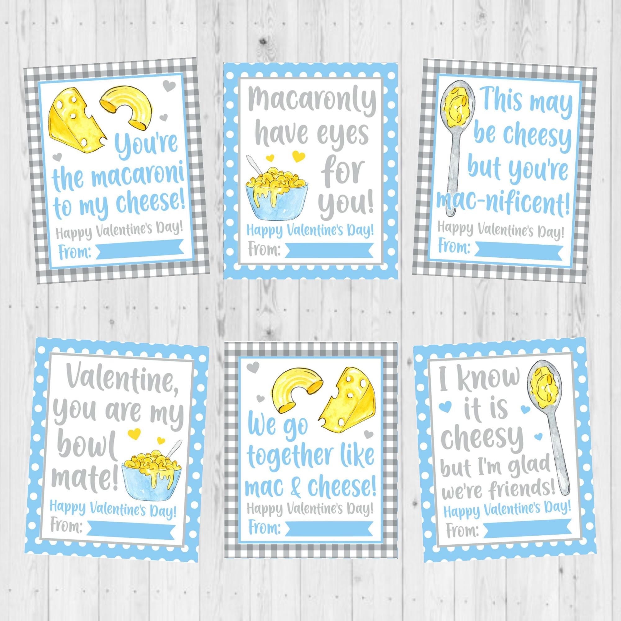Prime Delica Printable Version - Mac And Cheese Valentine Card ...