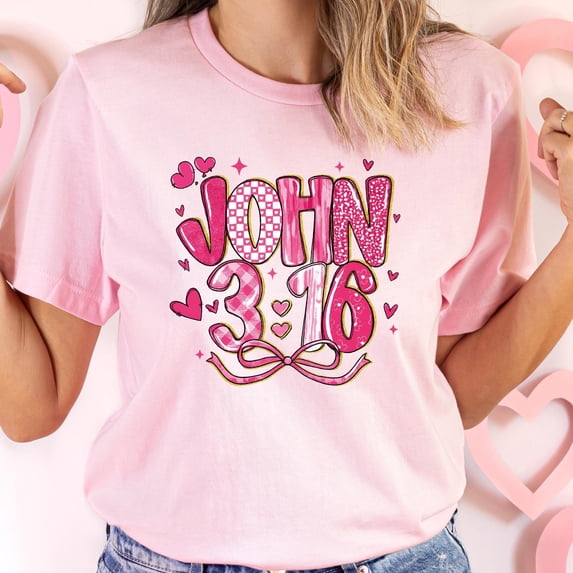 Prime Delica Valentine Shirt, Hearts Shirt, Bible Verse Love Tee ...